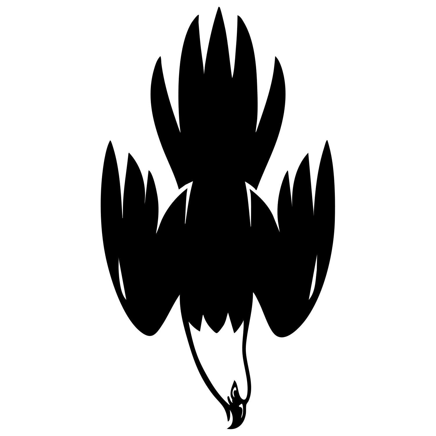 Bald Eagle DXF File – CNC Cutting Design | ABEAGLE65 – DXF Files for CNC