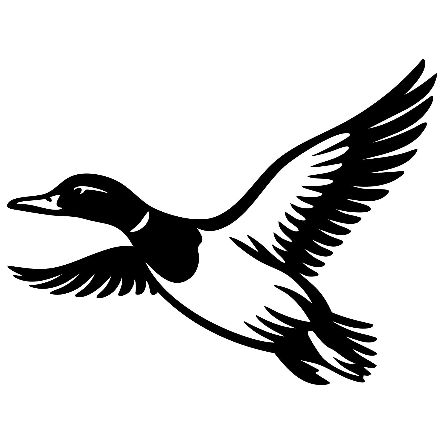 Mallard Duck DXF File – CNC Cutting Design | ABDUCK10 – DXF Files for CNC